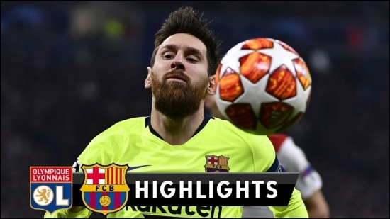 Аваргуудын лиг: Барселона болон Лион багуудын тоглолтын тойм